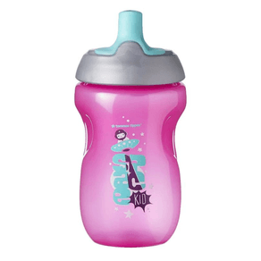 Garrafinha com Bico Rosa - Bumerang Brinquedos