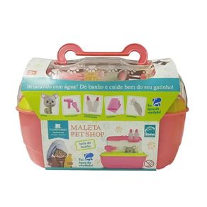 Maleta Pet Shop Coleção Gatinhos Rosa Roma Jensen 5860 - Bumerang ...