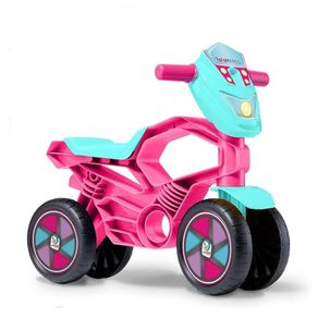 Bicicleta de Equilíbrio 4 Rodas sem Pedal Totokross Rosa - Bumerang ...